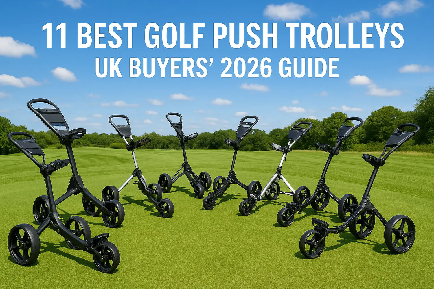 11 Best Golf Push Trolleys Reviewed: UK Buyers' 2026 Guide - More ...