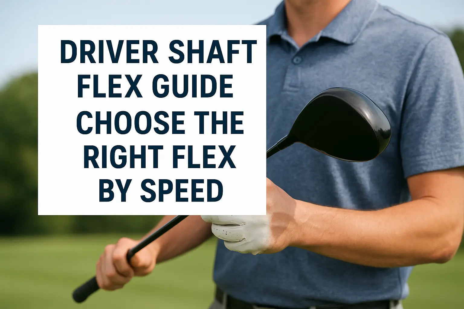 Driver Shaft Flex Guide: Choose The Right Flex By Speed – More Sports