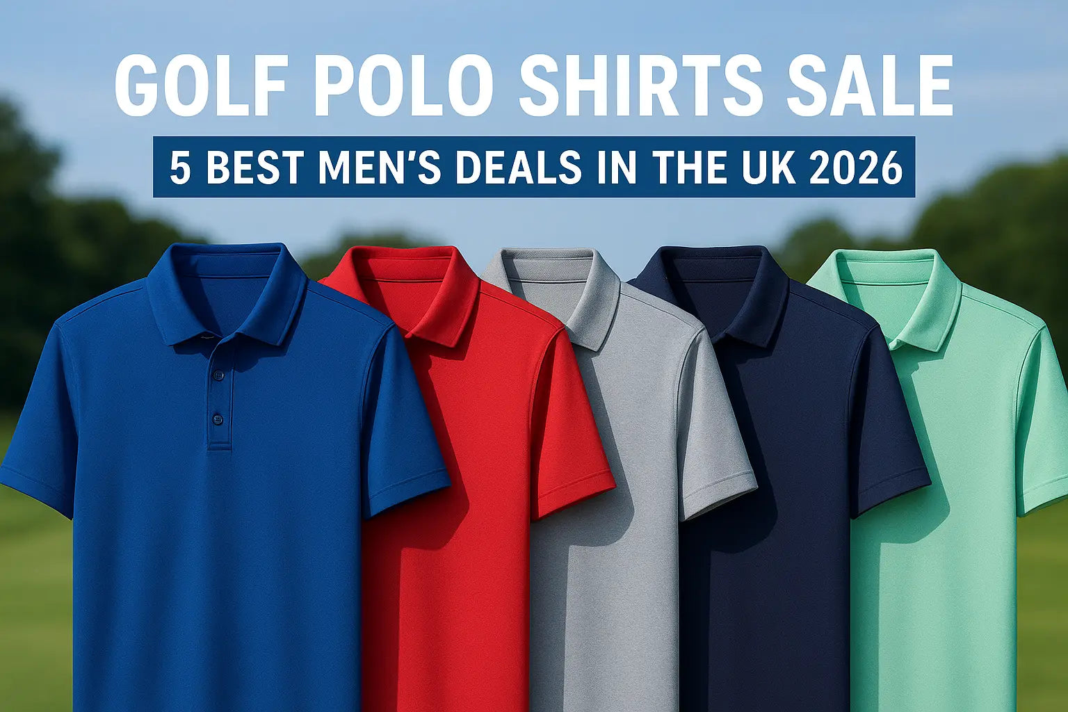 Golf Polo Shirts Sale: 5 Best Men's Deals In The UK 2026 – More Sports
