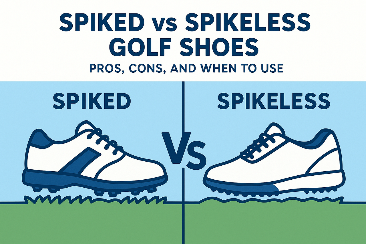 Spiked vs Spikeless Golf Shoes: Pros, Cons, and When to Use – More Sports