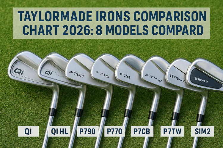 TaylorMade Irons Comparison Chart 2026: 8 Models Compared – More Sports