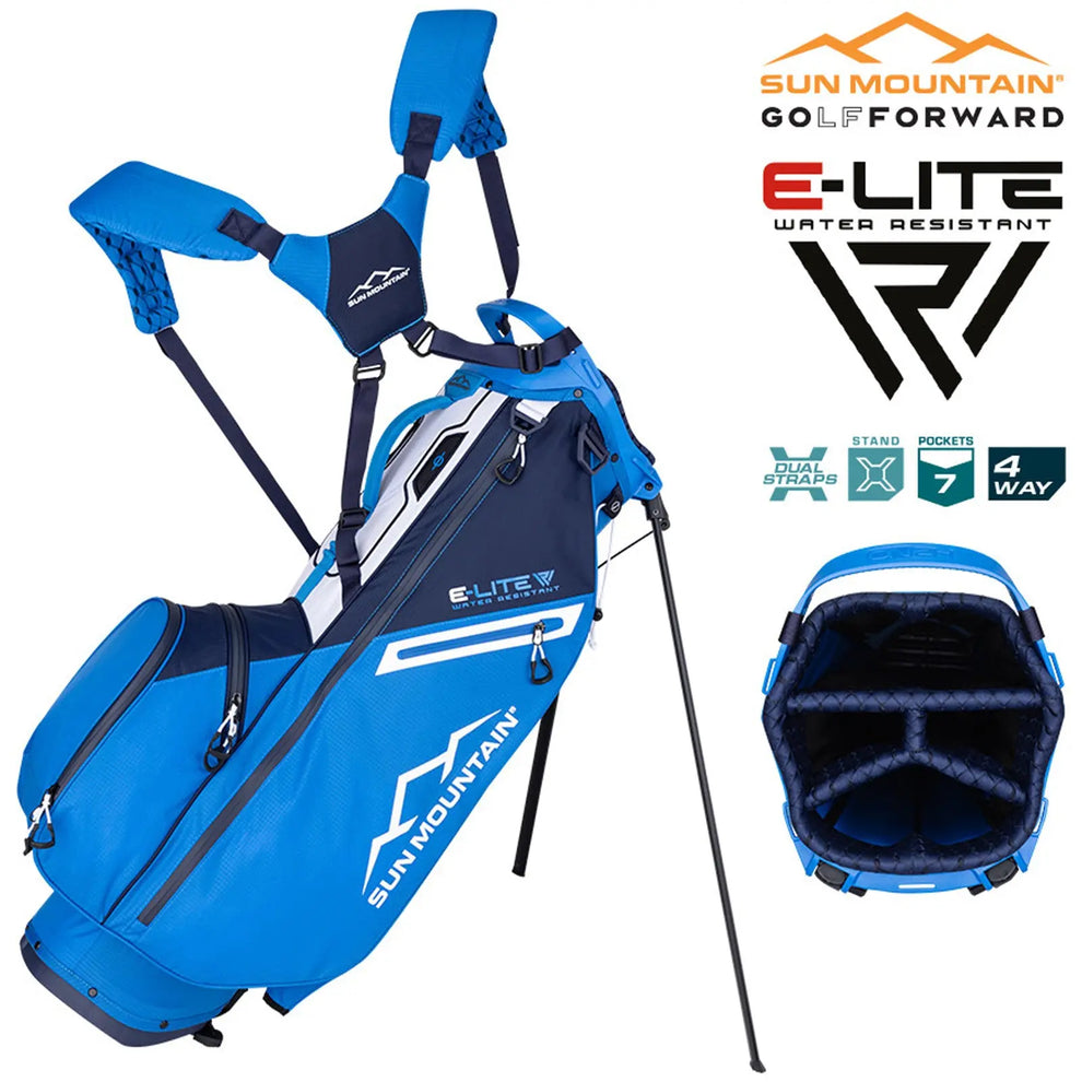 Sun Mountain E-LITE 4-Way Stand Bag - More Sports